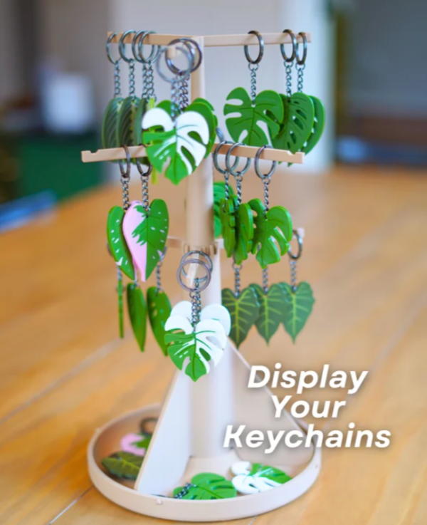 Collapsible Keychain Display Rack - Functional 3D Creations